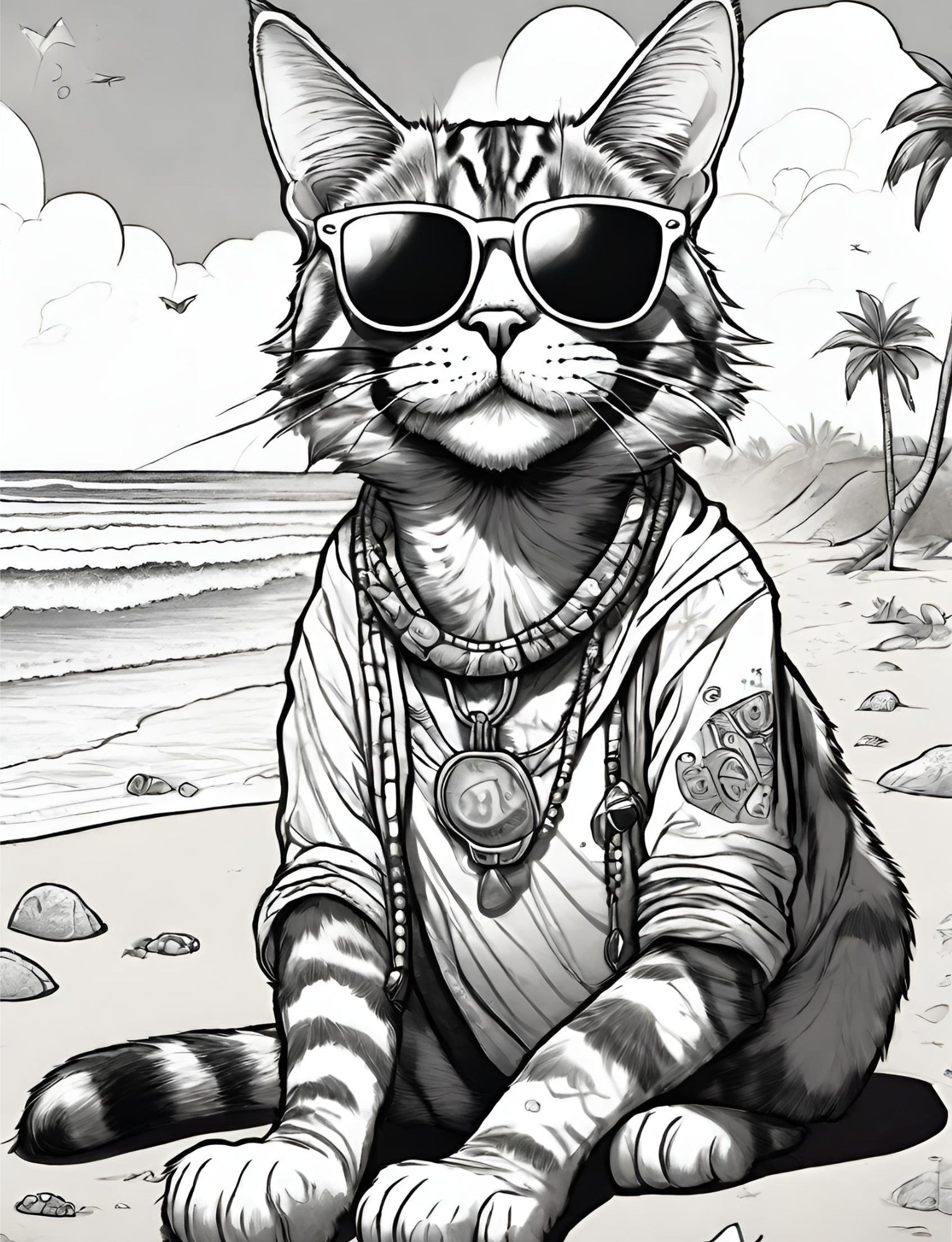 Coloring Books – Sticky The Kitty