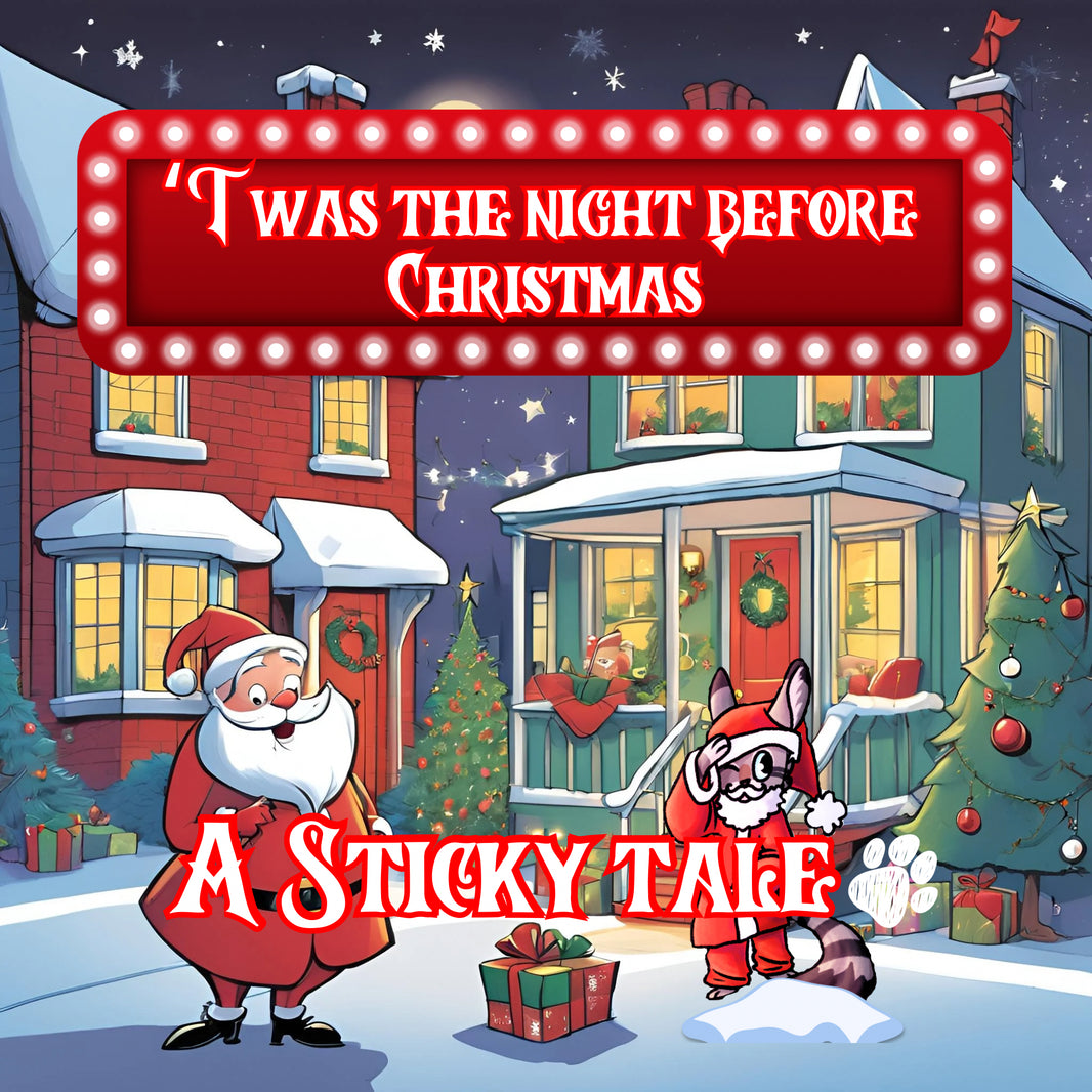 Sticky Books and Stuffies – Sticky The Kitty