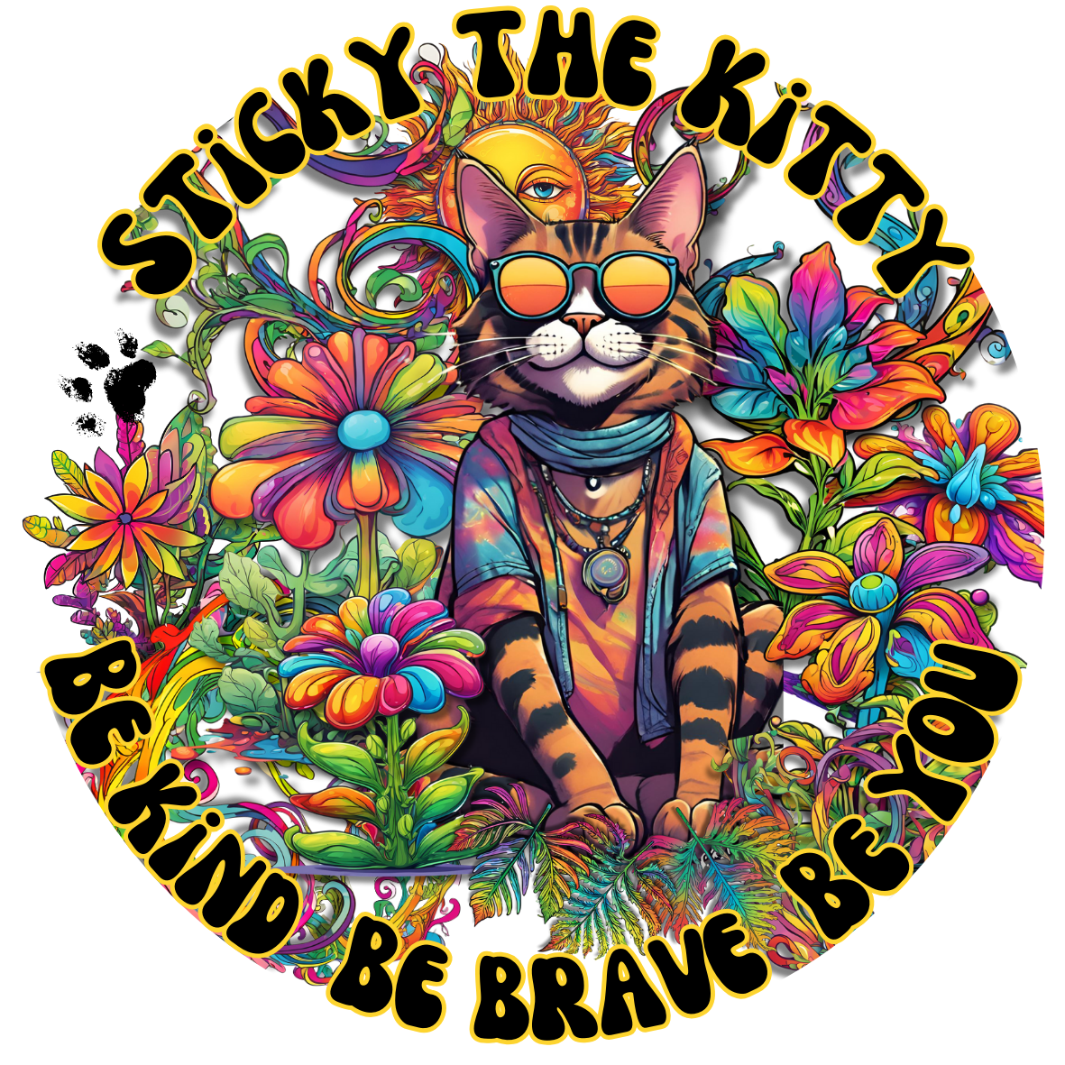 Sticky the Kitty and Chuck Hawley Books – Sticky The Kitty